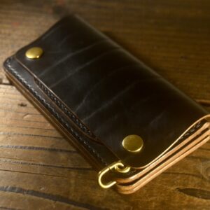 chromexcel trucker wallet - gcc leather